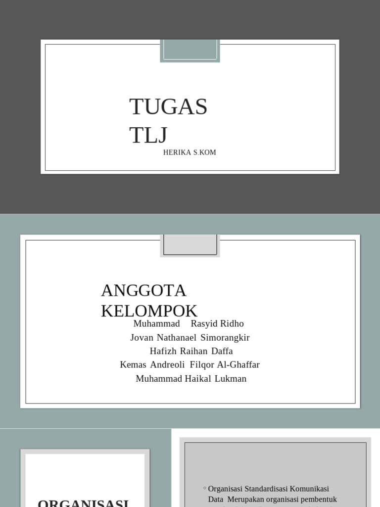 Tugas TLJ: Herika S.Kom | PDF