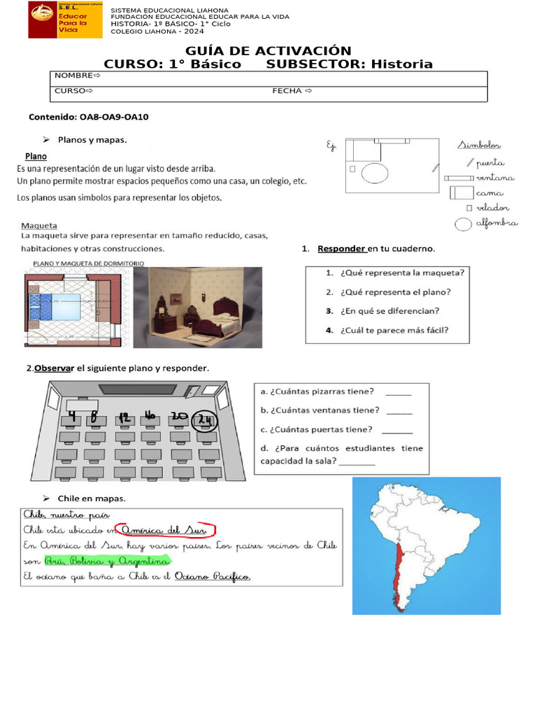 GUÍA - 3° PER HST - 1° - Bas | PDF