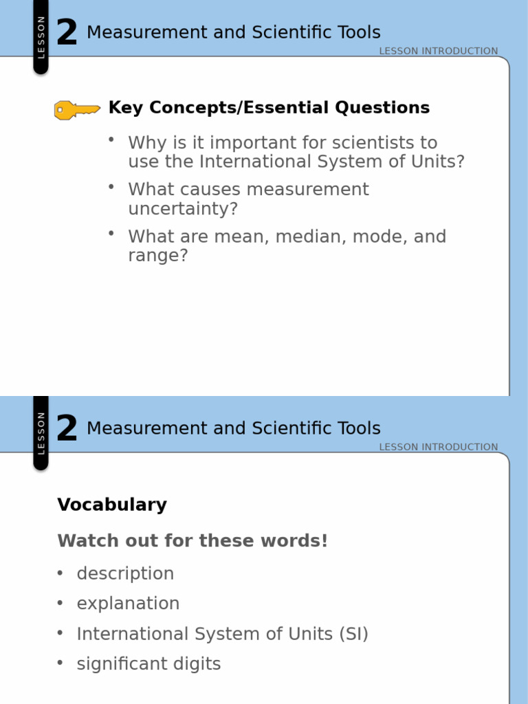Measurement and Scientific Tools | PDF