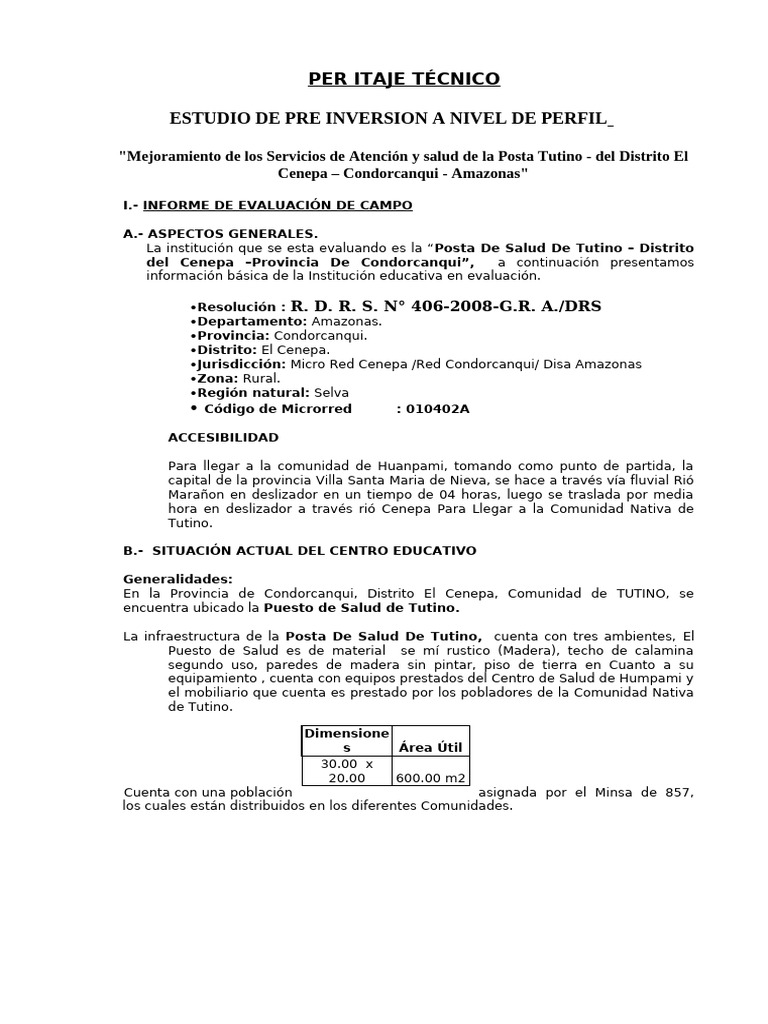 Peritaje Tecnico | PDF