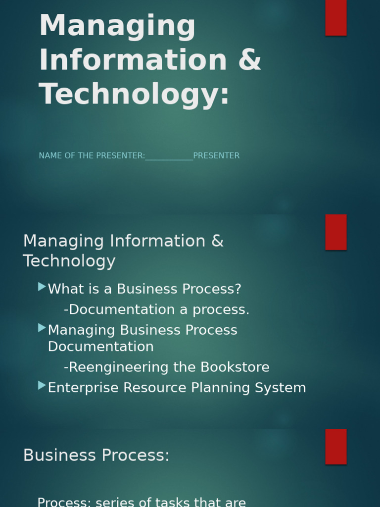 10-(c) Managing-Information-Technology | PDF