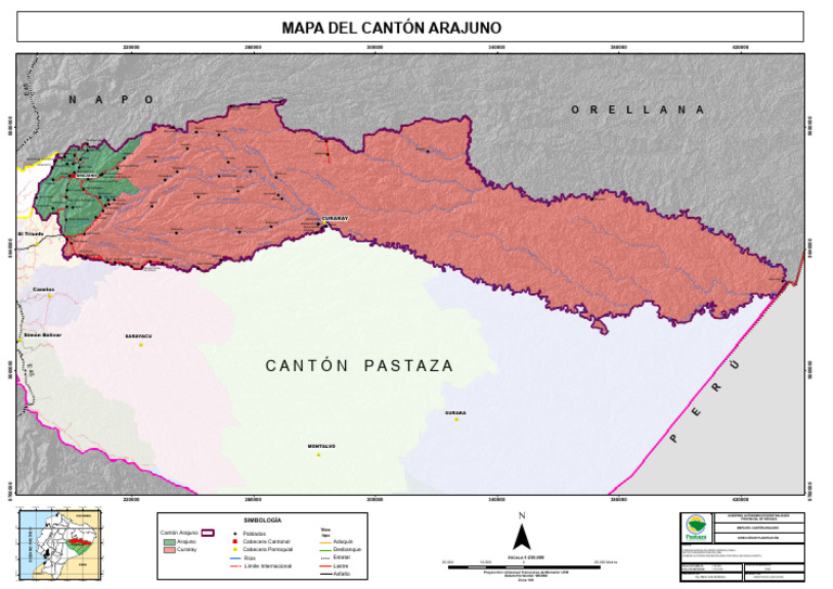 A0 Mapa C Arajuno | PDF