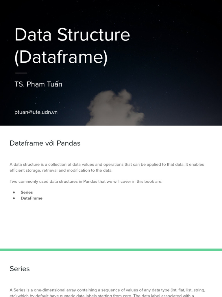 Tuan 5 - Data Structure (Dataframe) | PDF