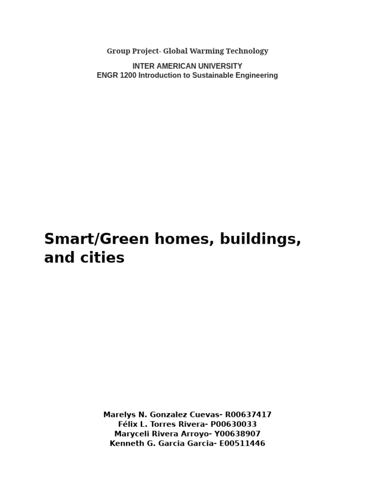 Group Project Final Escrito | PDF