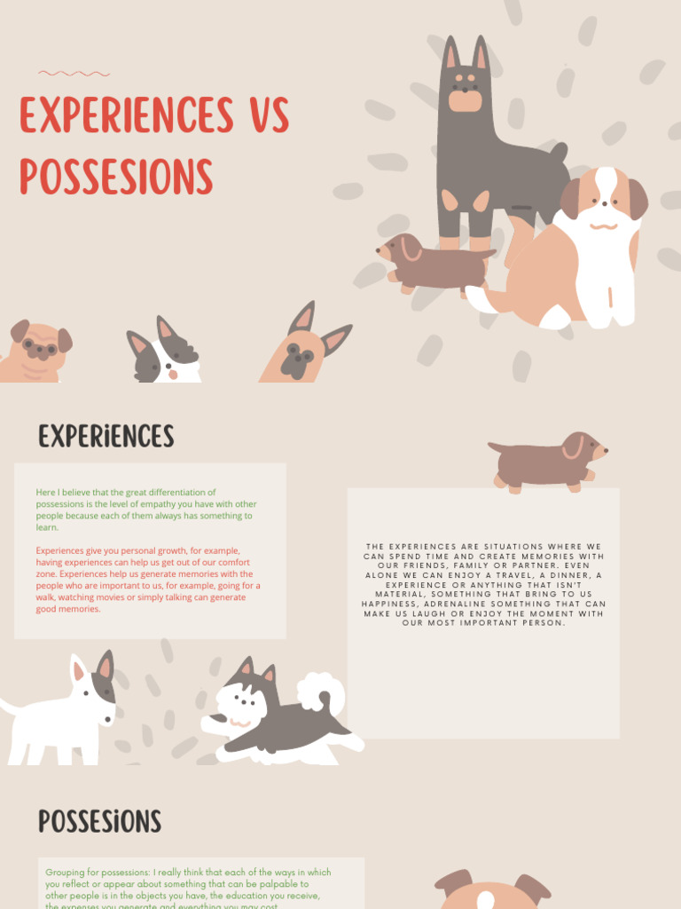 Second Term, Assignment 3 Material Possessions Vs Experiences Inglés V ... Second Term, Assignment 3 Material Possessions Vs Experiences Inglés V ...