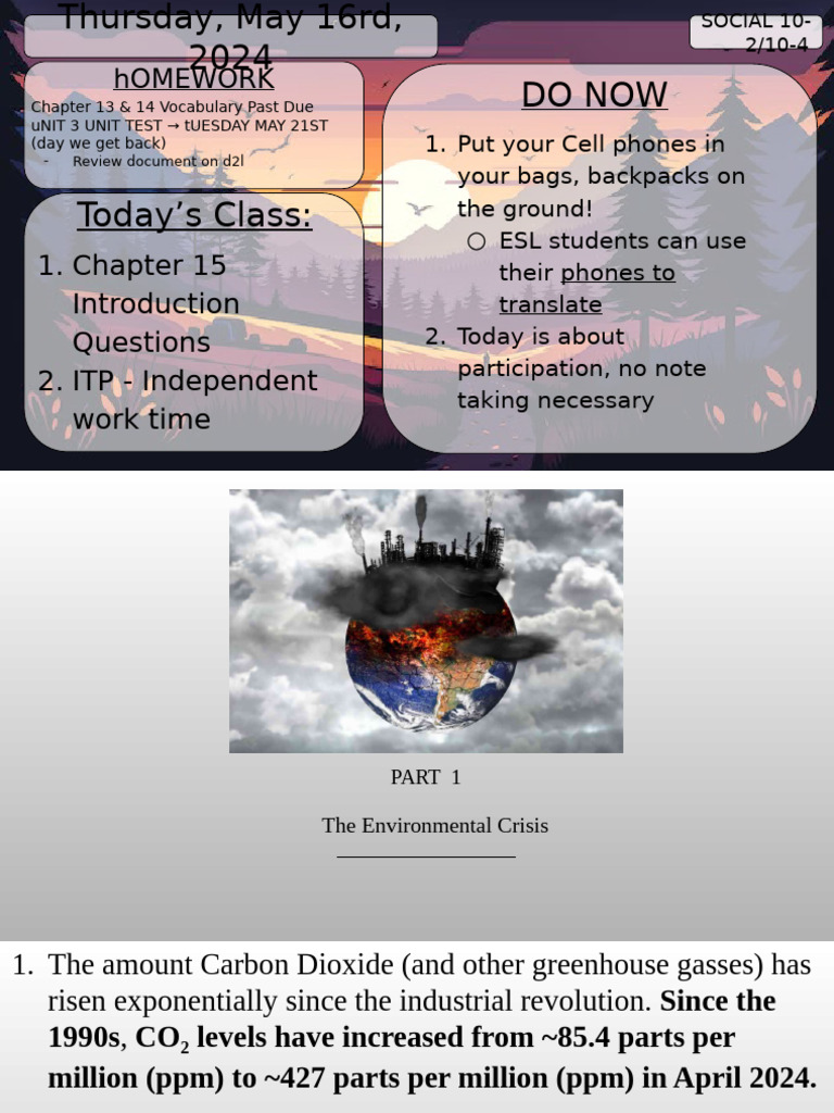 Social 10-2 - Chapter 15 Introduction Questions | PDF
