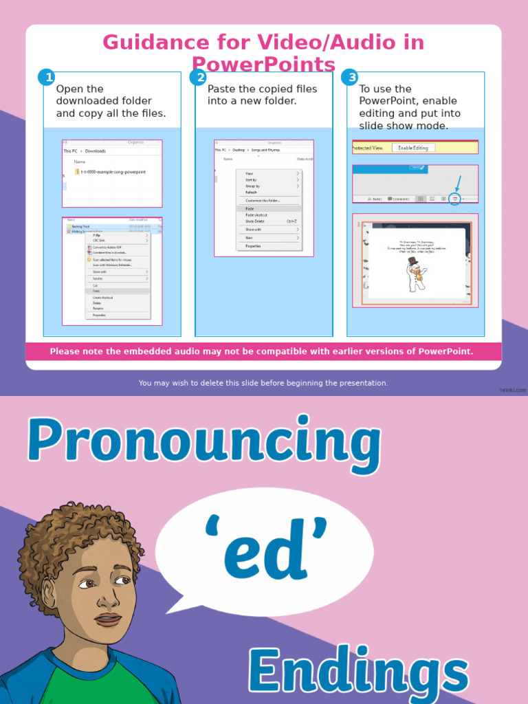 Ed Pronunciation 1 | PDF