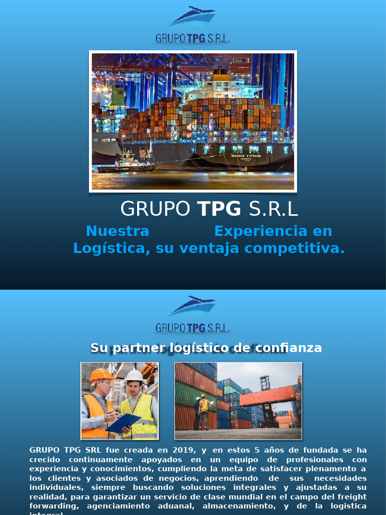 2024 - Presentacion TPG Espanol | PDF