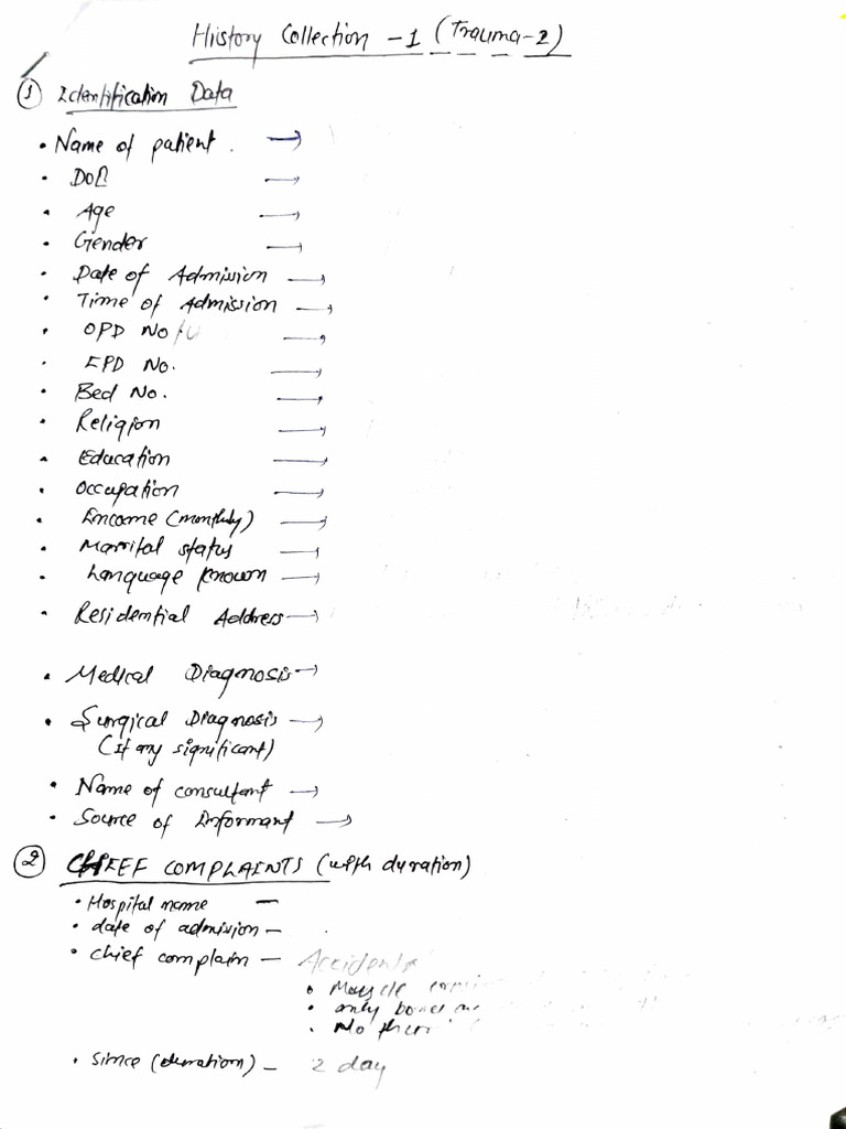 History Collection Format | PDF