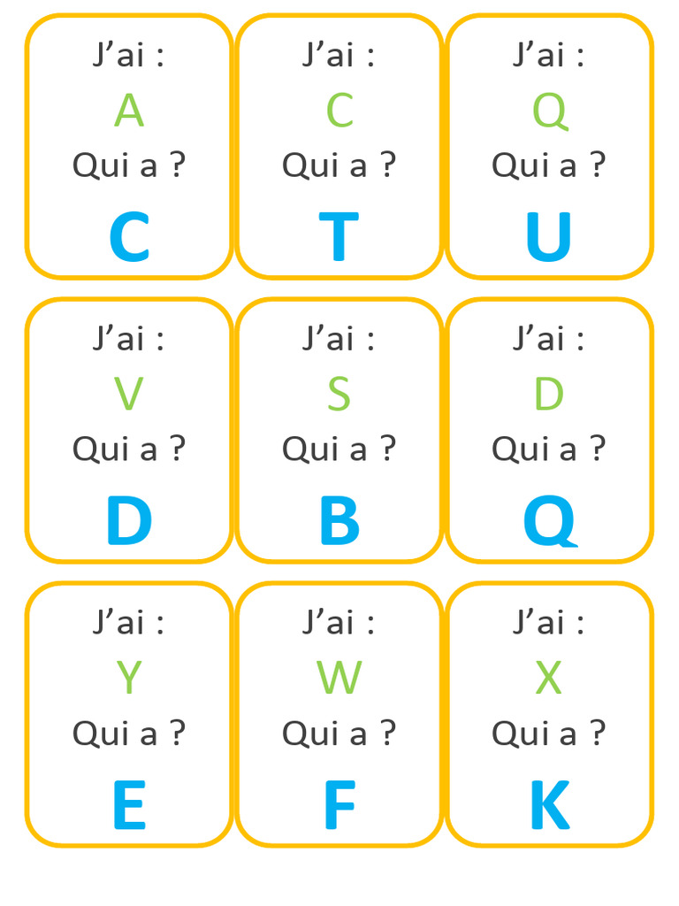 Jai Qui a Alphabet | PDF