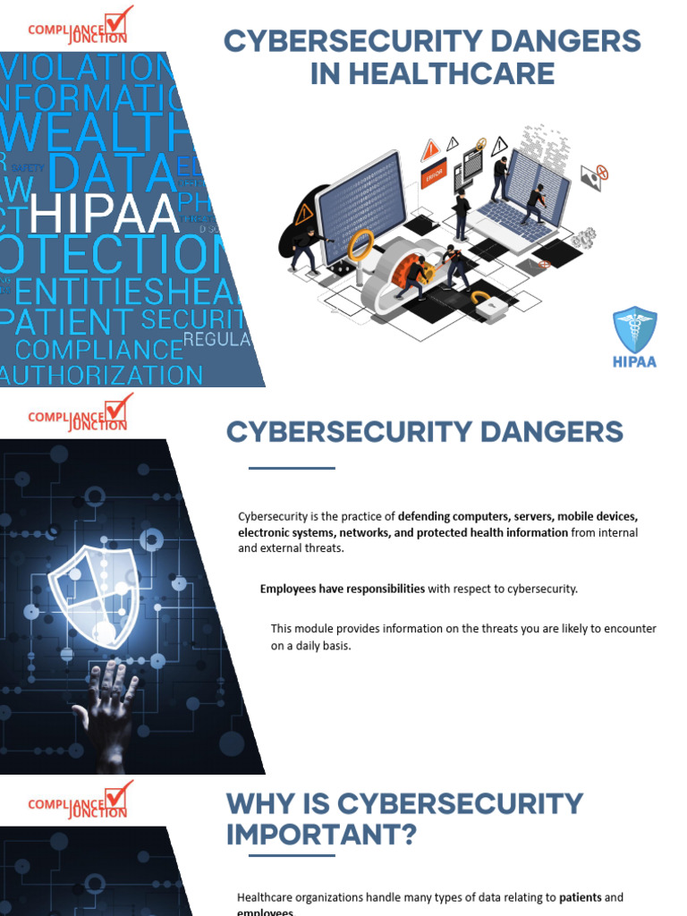 1-Cybersecurity Dangers | PDF