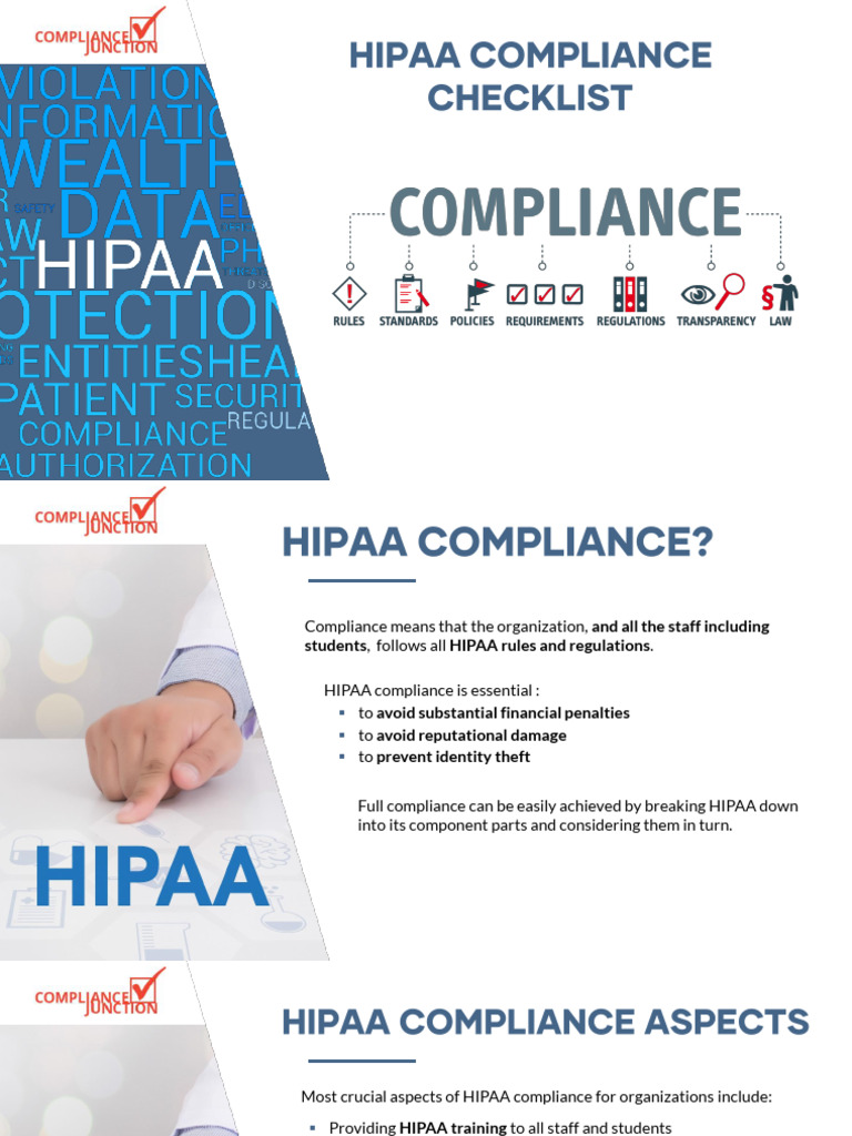 2-HIPAA Compliance Checklist | PDF