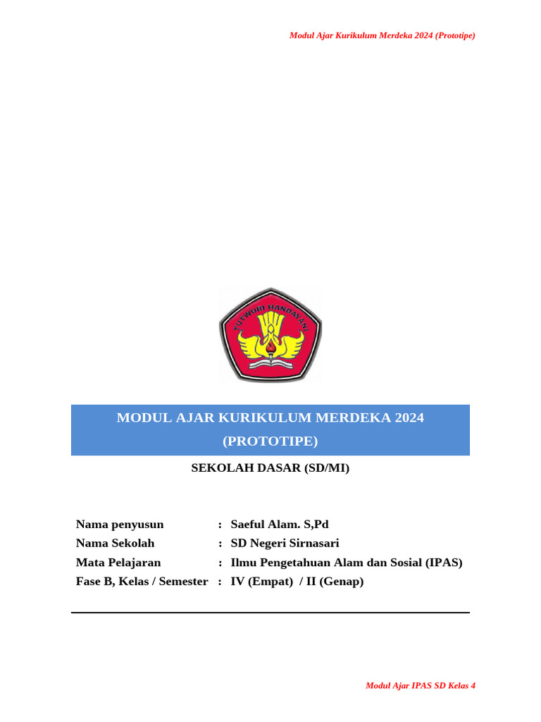 BAB 5 - MA IPAS Kls 4 | PDF