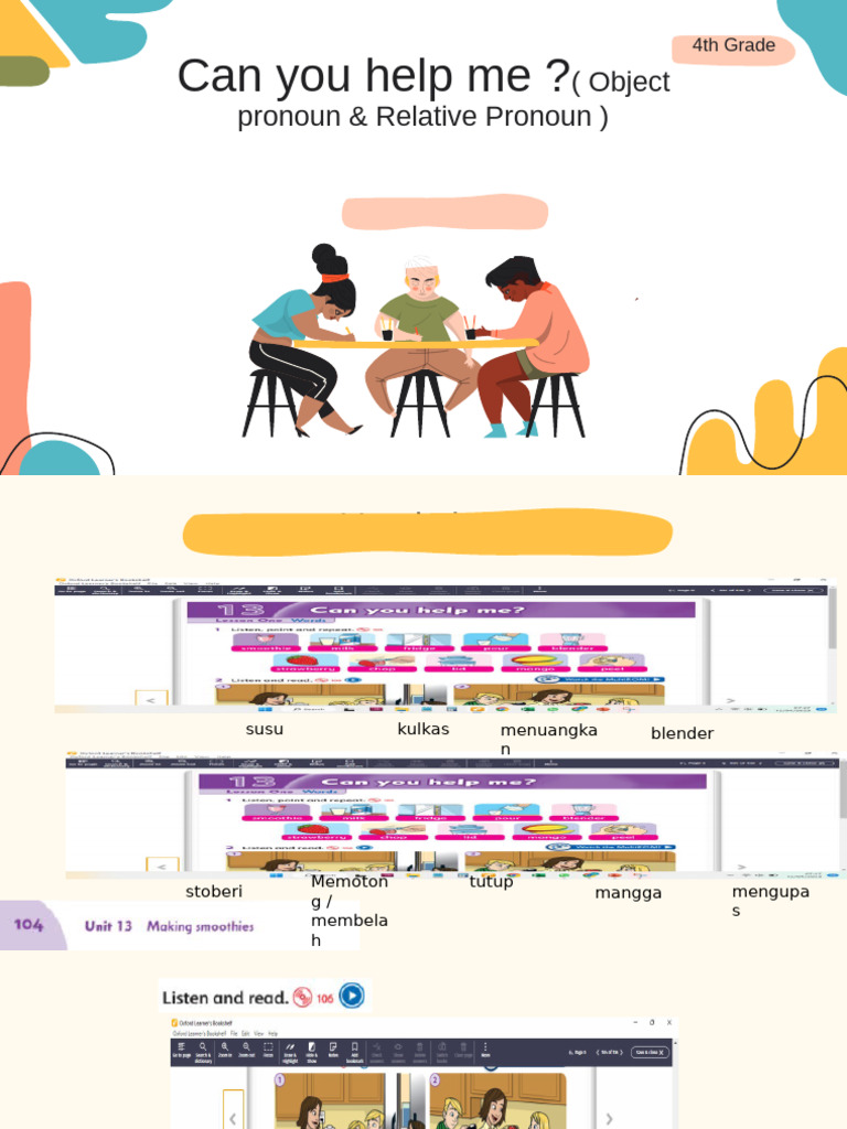 unit_13_object_pronoun_relative_pronoun | PDF