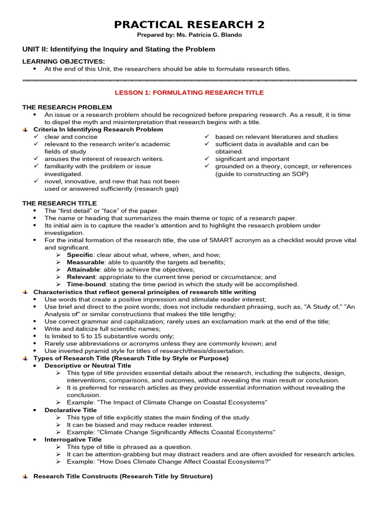 PR2 Unit 2 Lesson1 | PDF