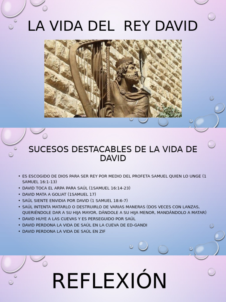 La Vida Del Rey David | PDF