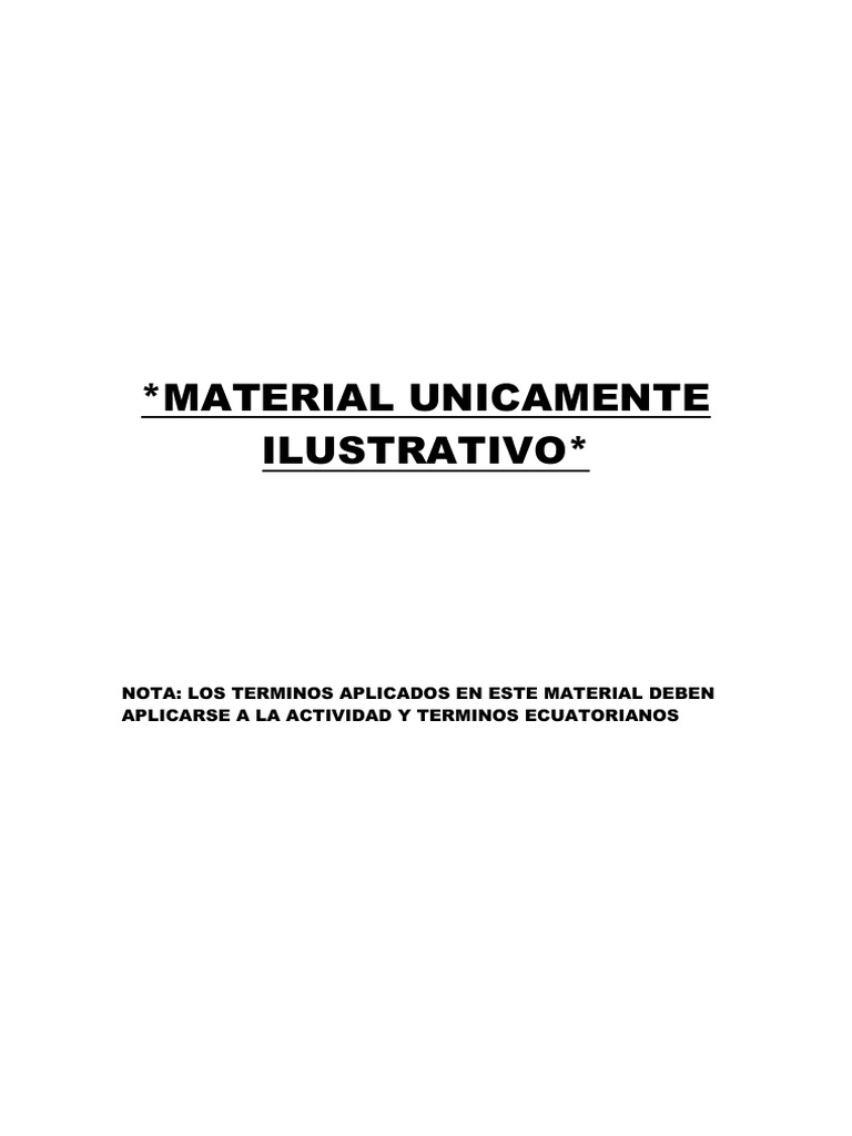 Modulo Manejo Manuales y Poh | PDF