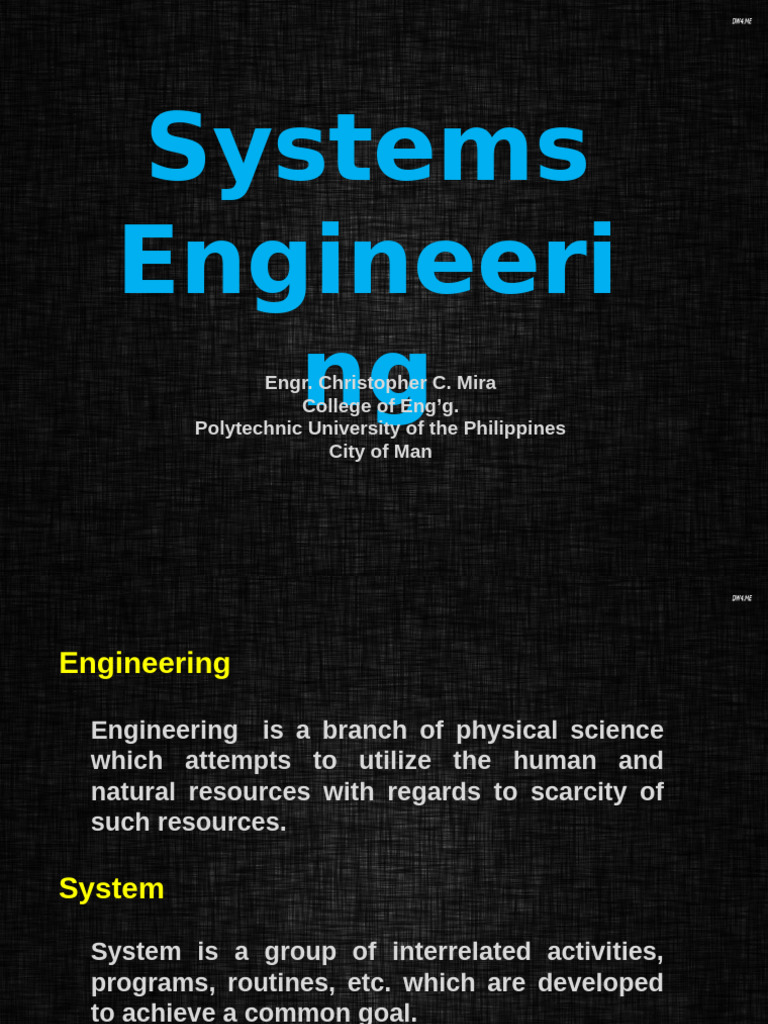 Sys Eng | PDF