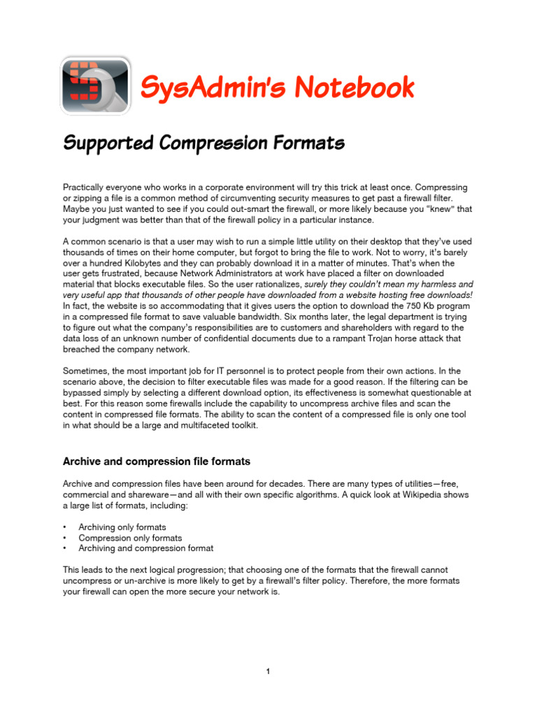 Fortios Scanning of Archive Compressed Files | PDF