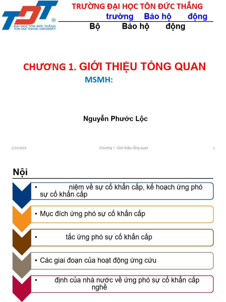 C1. Gioi Thieu Tong Quan 1 | PDF