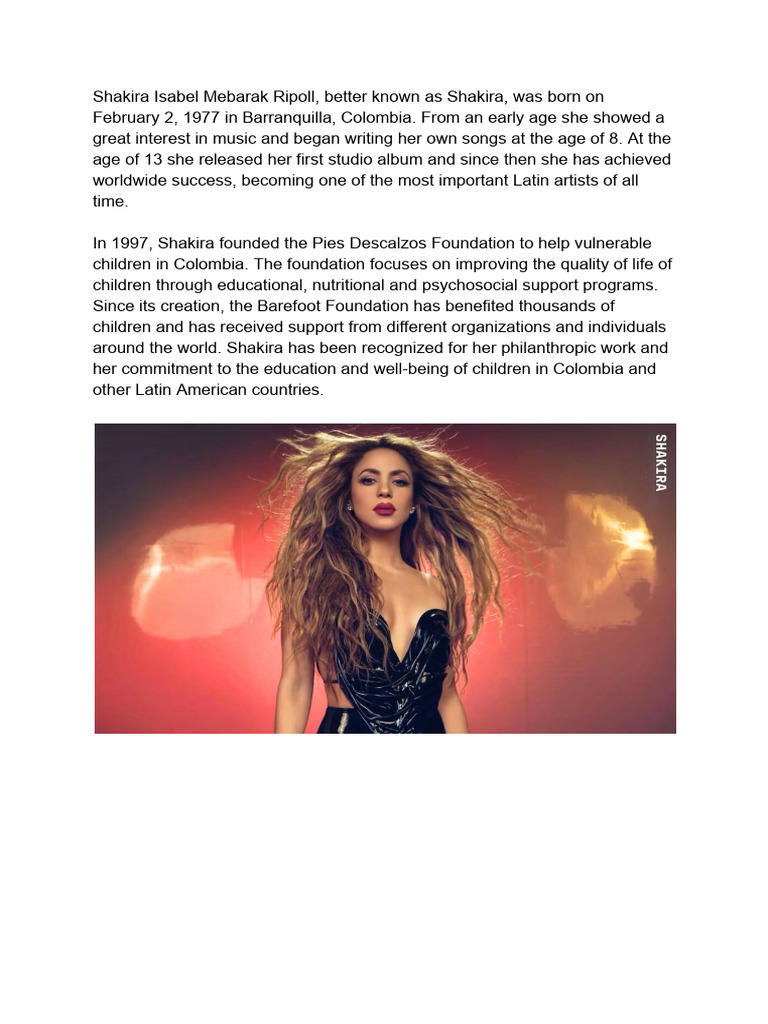 Shakira | PDF