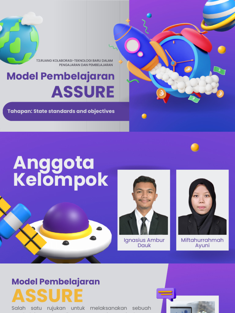 Demonstrasi Kontekstual Topik 3 - ASSURE Tahapan 2 - Kelompok2 | PDF