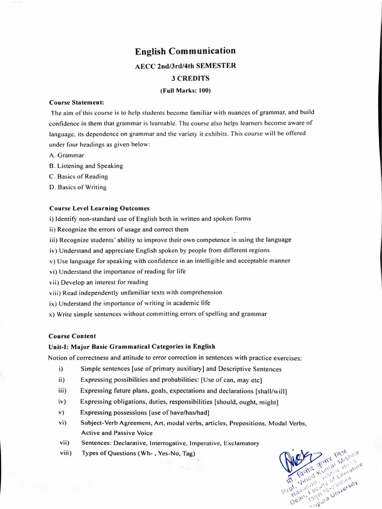 AEC_Language_English | PDF