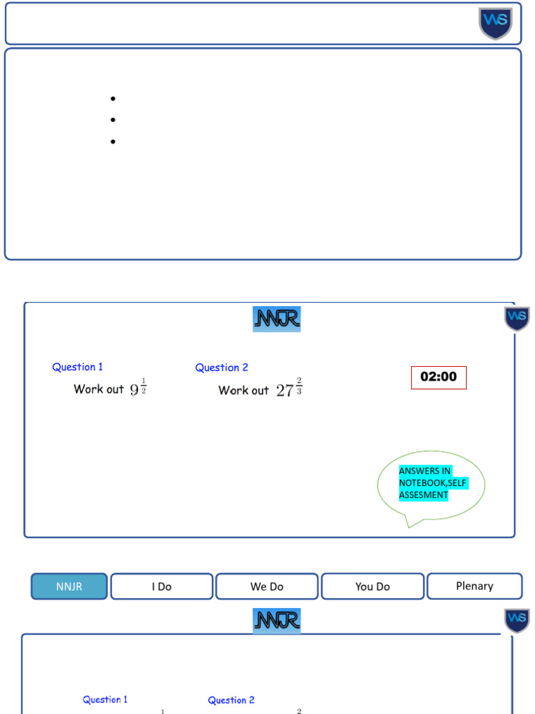 Y9 Indices and Standard Form PPT 3 | PDF