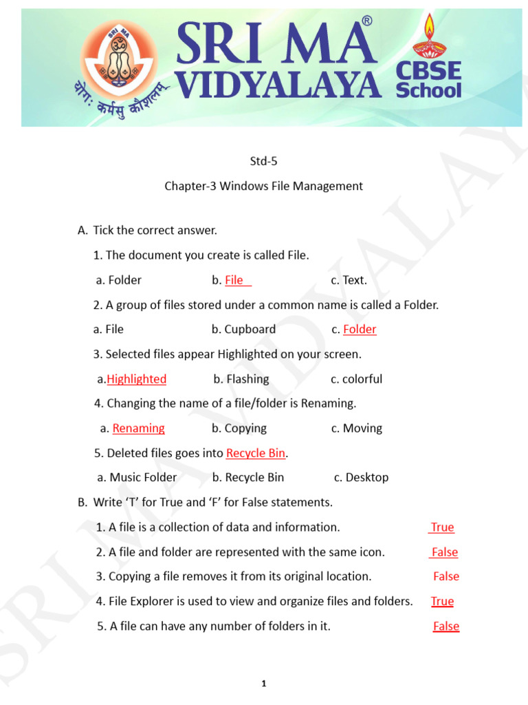class 5_computer_windows file management_notes_28_july_2021.docx | PDF