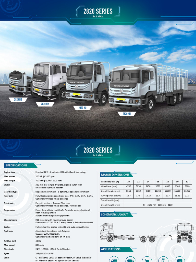 1 - Ashok-Leyland-2820-6x2-Mav | PDF