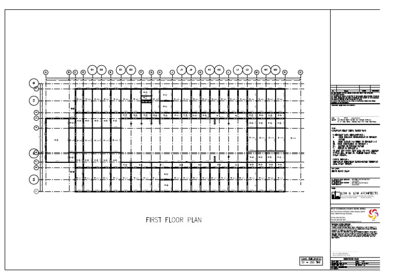 First Floor Structural Plan Pdf