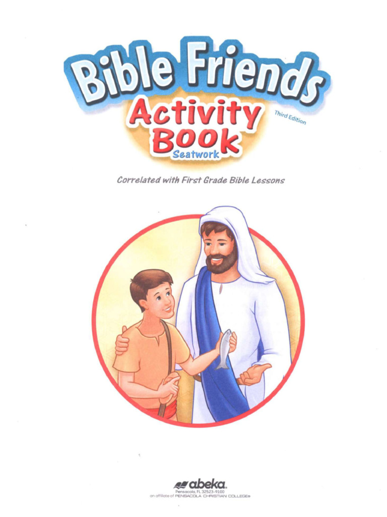 Bible Friends Activity Book Seatwork 3rd Edition - Abeka Grade 1 | PDF