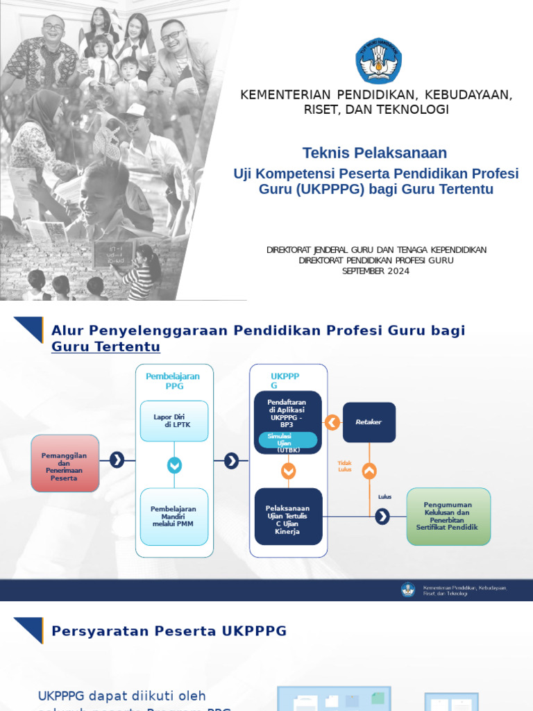 Teknis Pelaksanaan UKPPPG 2024 Guru Tertentu (GT 3) | PDF