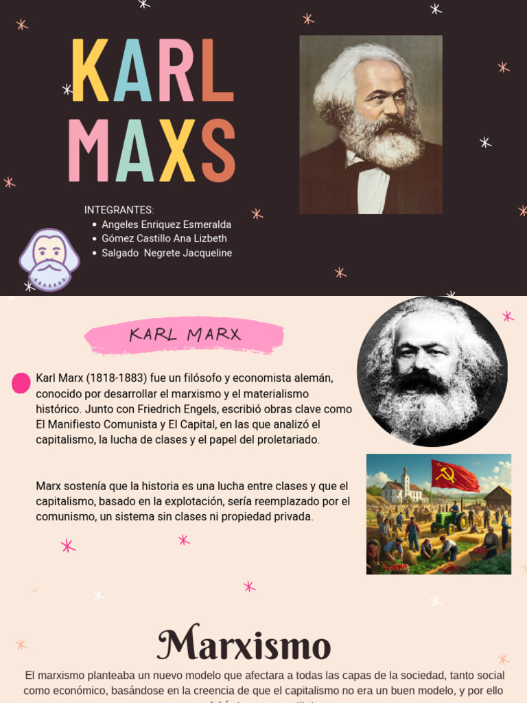 Karl Marx: Teoría y Crítica del Capitalismo | PDF | marxismo | Capitalismo