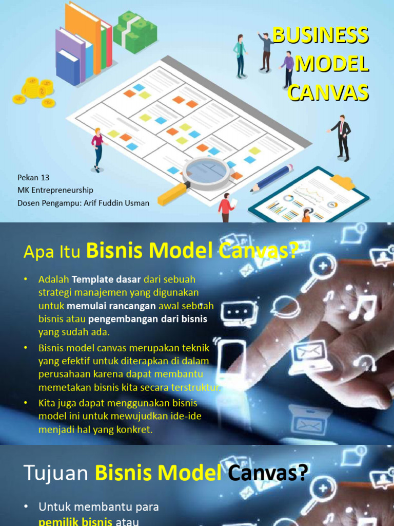 13 Bisnis Model Canvas | PDF