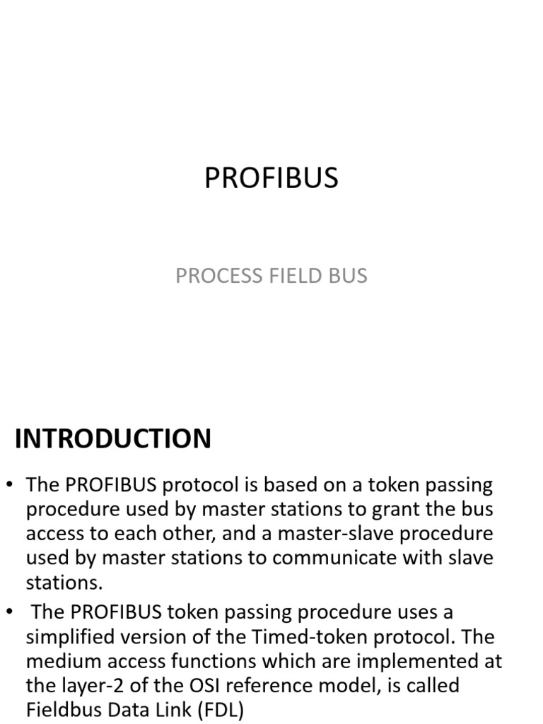 PROFIBUS_1 | PDF