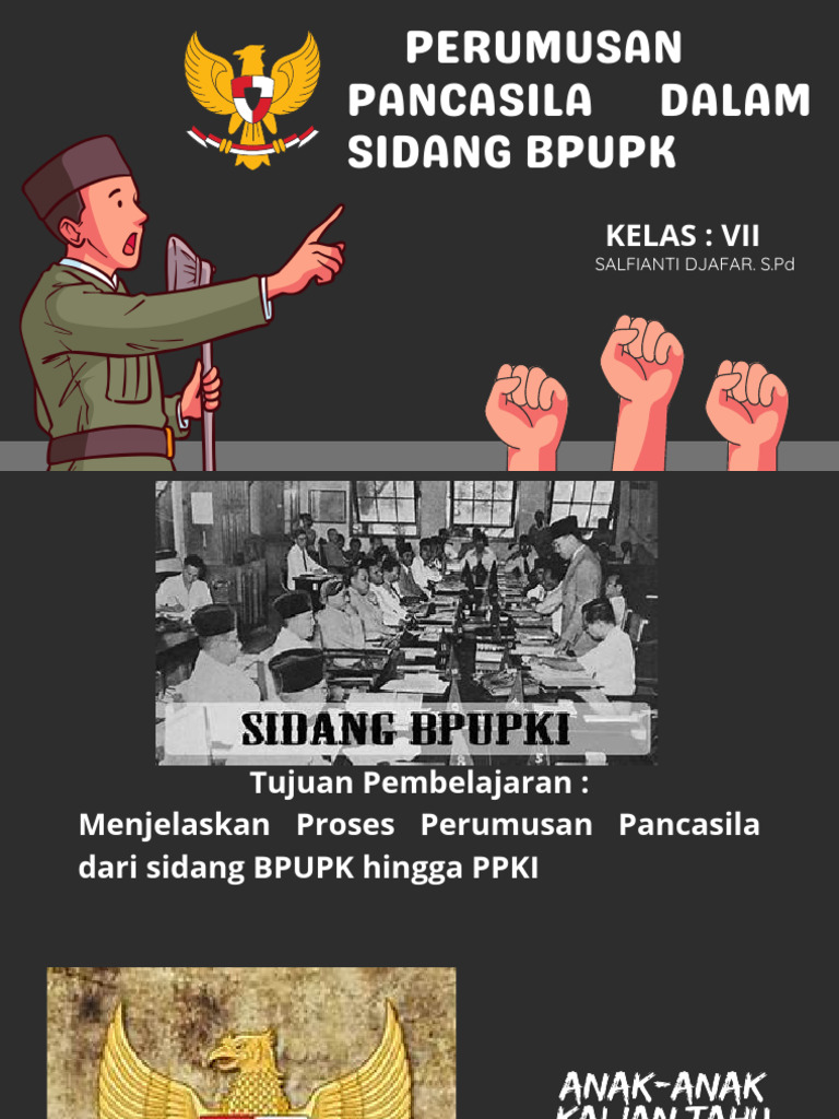 PERUMUSAN PANCASILA DALAM SIDANG BPUPK | PDF