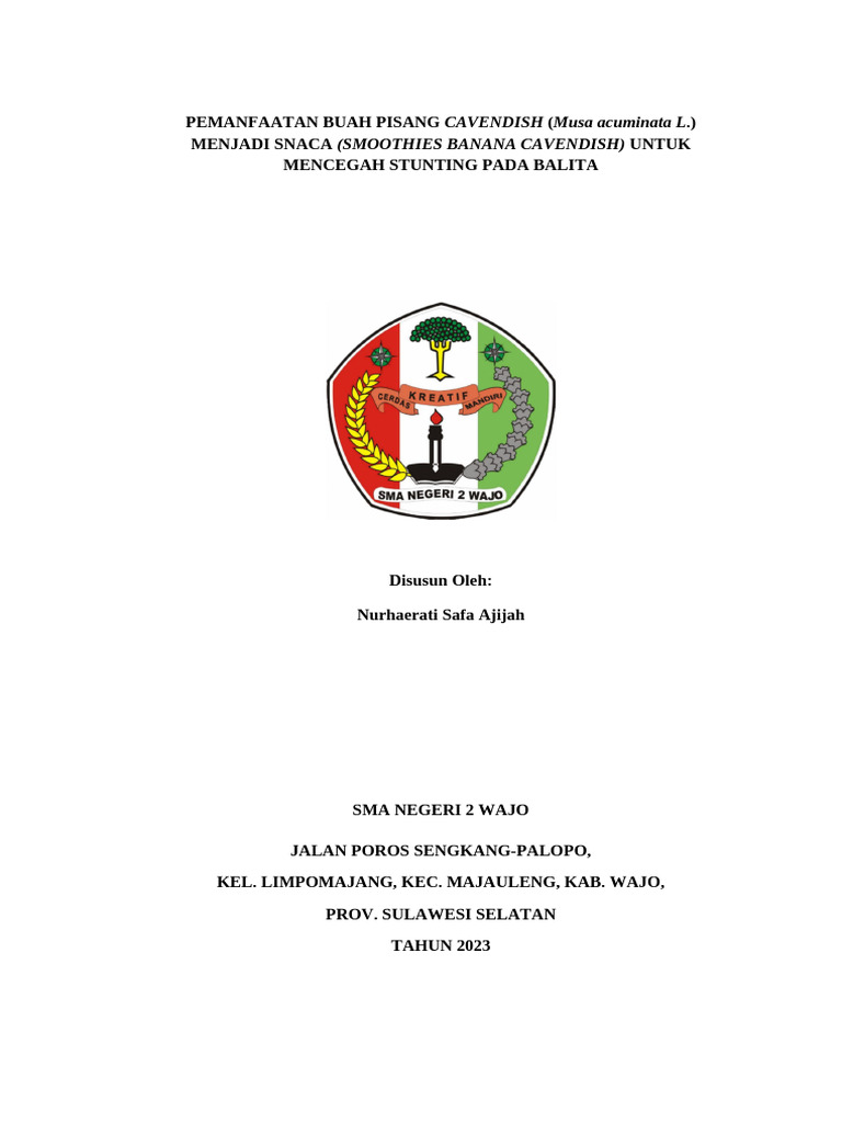 ESAI Nurhaerati Safa Ajijah X.3 | PDF