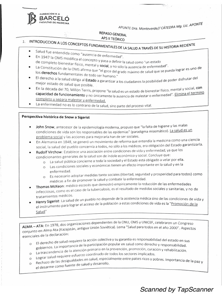Repaso General - Aps II Teorico | PDF