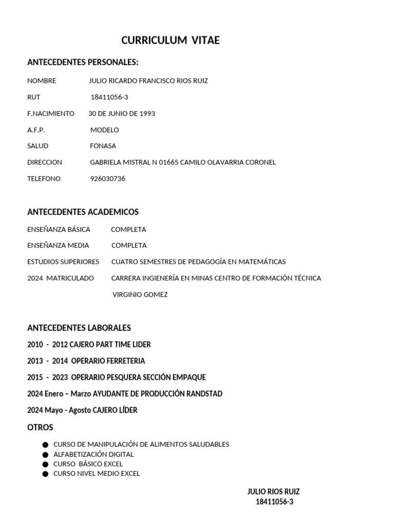 CURRICULUM 2024 | PDF