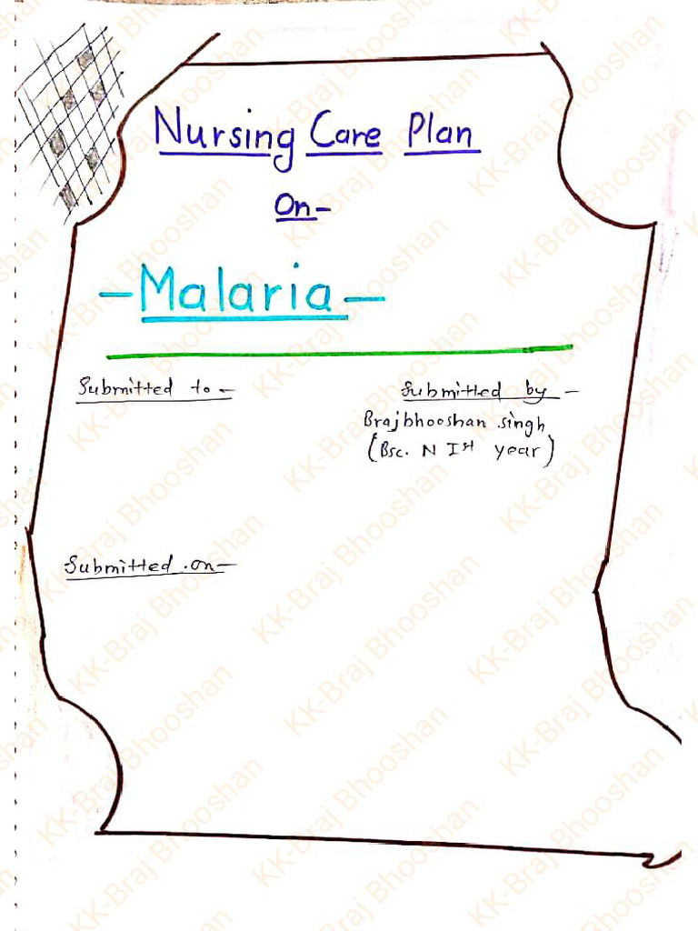 Malaria NCP | PDF