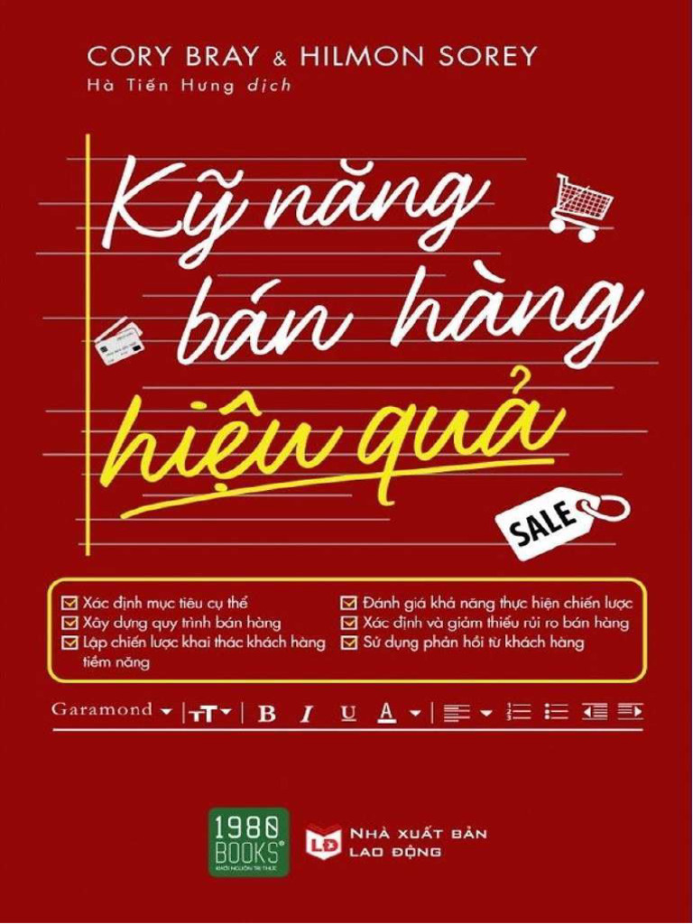 Ky Nang Ban Hang Tuyet Dinh PDF | PDF