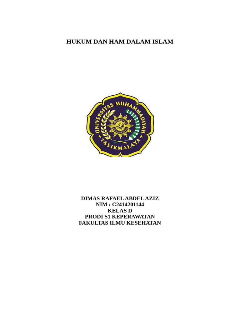 Hukum Dan Ham Dalam Islam | PDF
