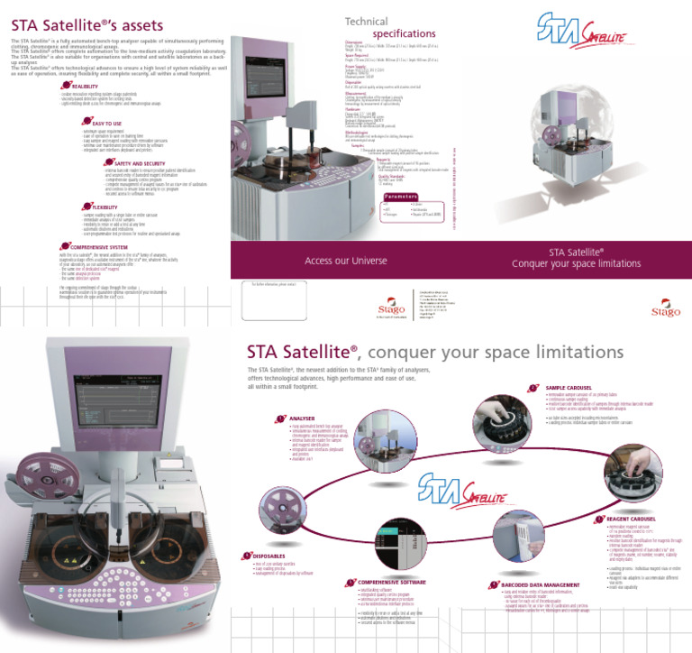 STA Satellite Brochure | PDF