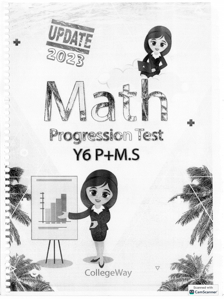 Progression Test Math Stage 5,6 2011 202 | PDF