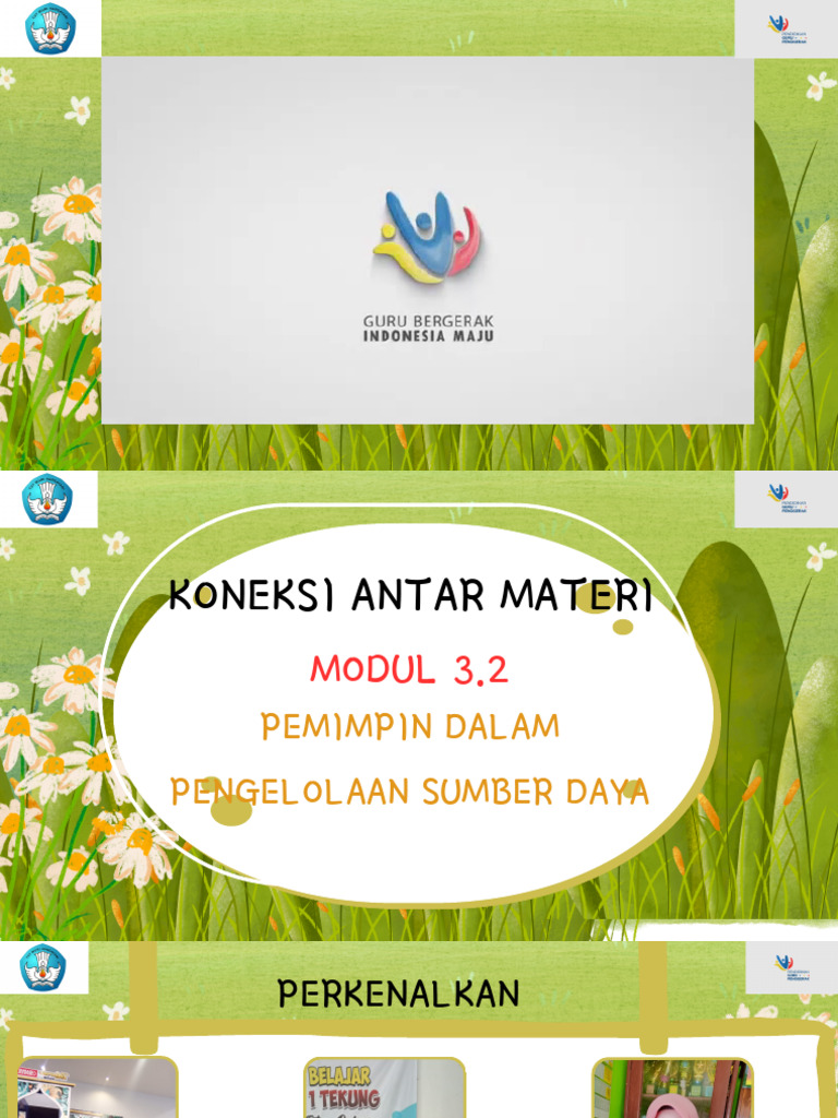 Koneksi Antar Materi Modul 3.2 | PDF