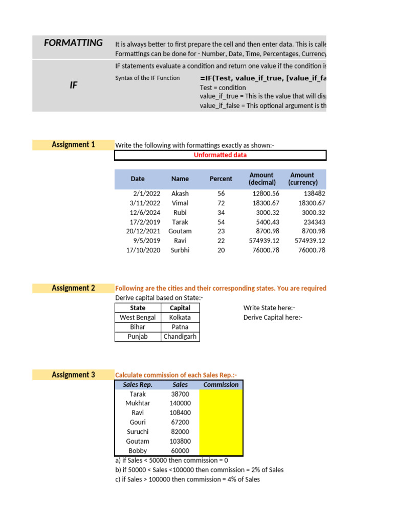 Assignment Day 1 | PDF