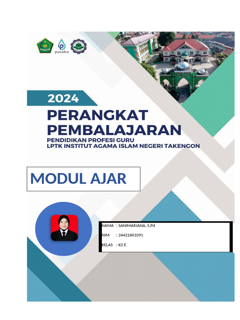 Modul Ajar Pai SMP Tpack DBL | PDF