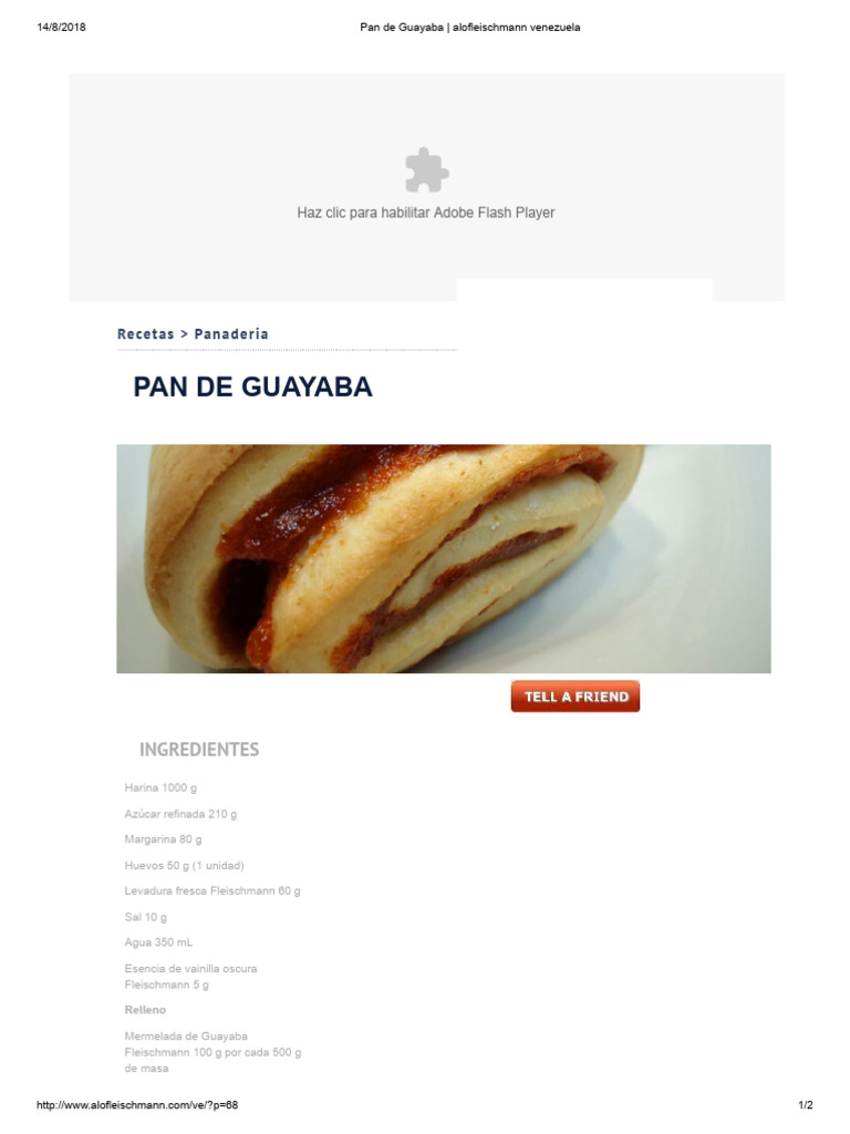Pan de Guayaba | PDF