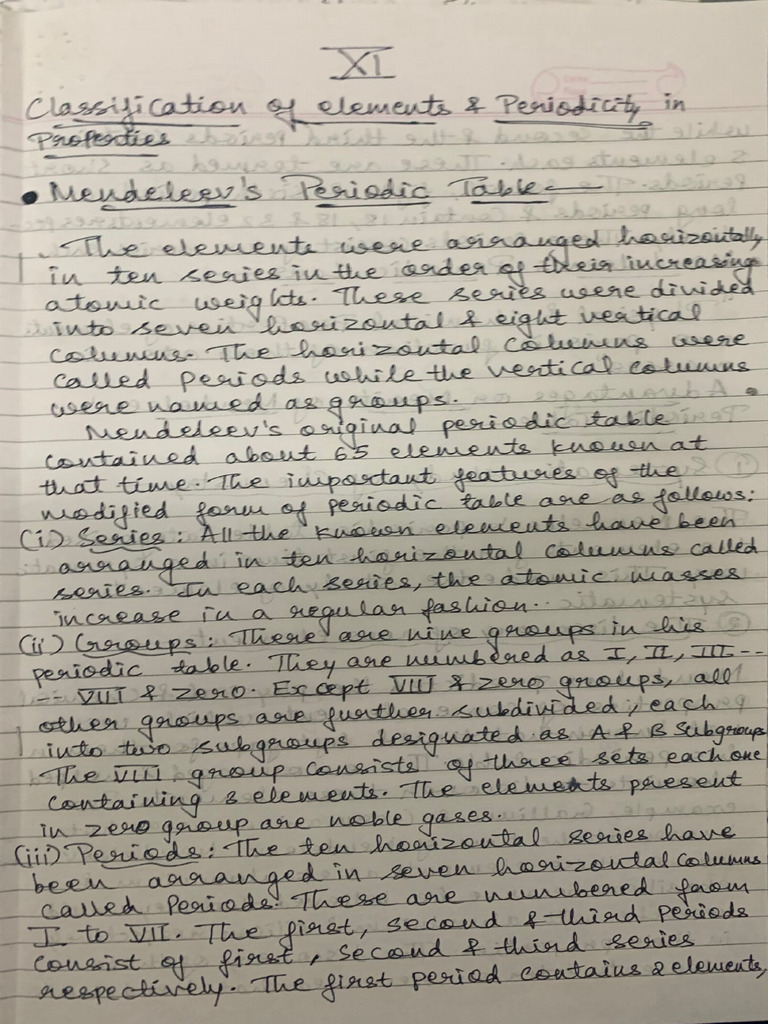 Chapter-4 Classification of Elements | PDF